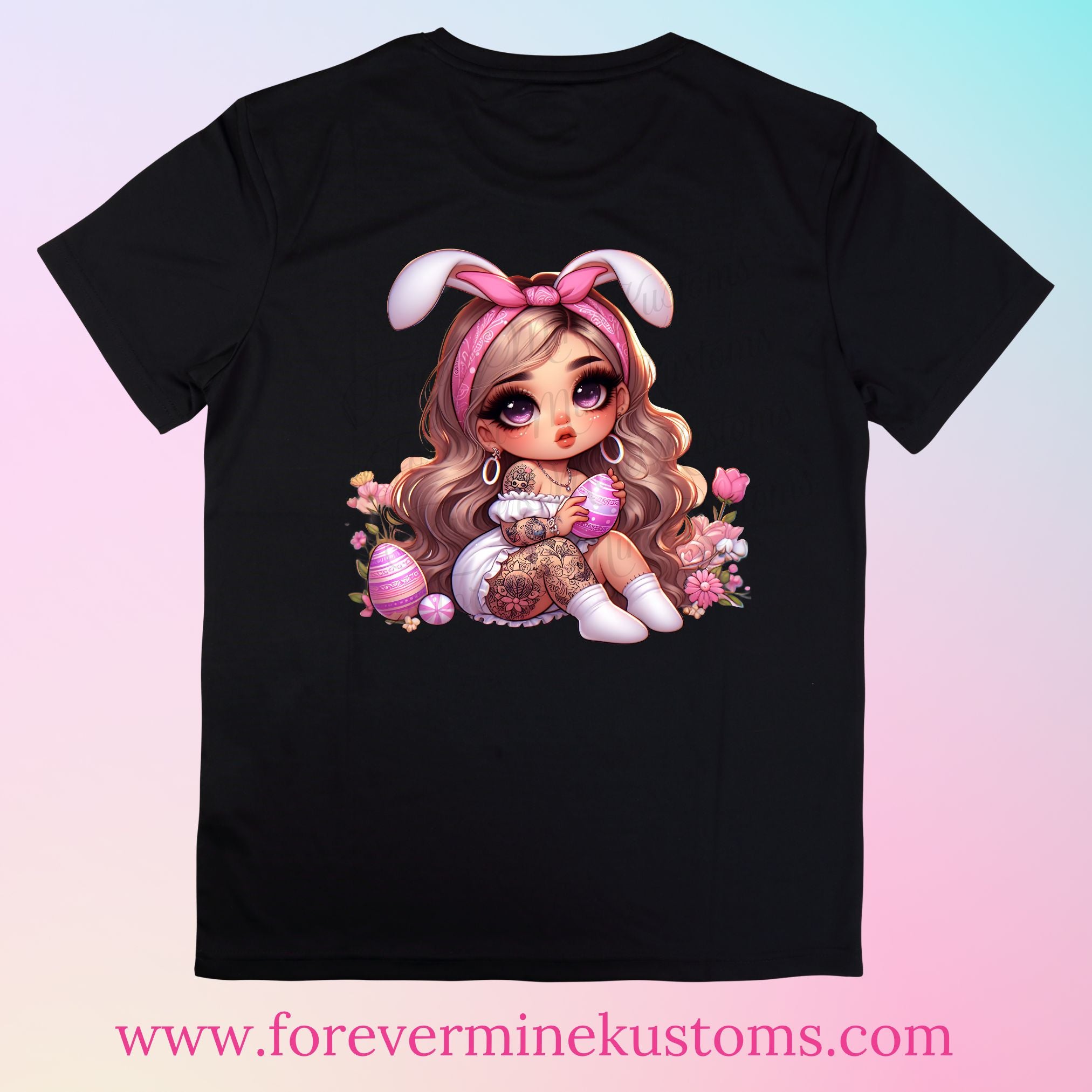 Easter Angel Girls Tshirt – Forever Mine Kustoms